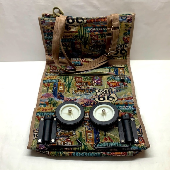 Route 66 | Bags | Route 66 Jade Bag On Wheels | Poshmark